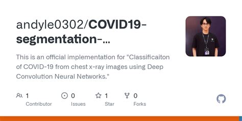 GitHub Andyle COVID Segmentation Classification This Is An Official Implementation For