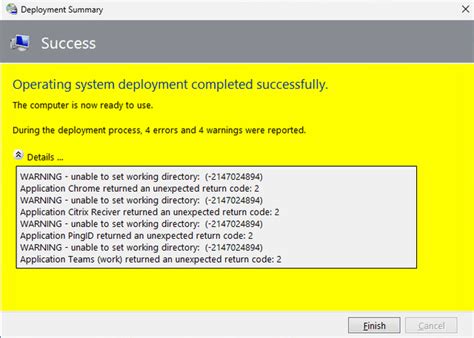 Mdt Deployment Issue Rsccm