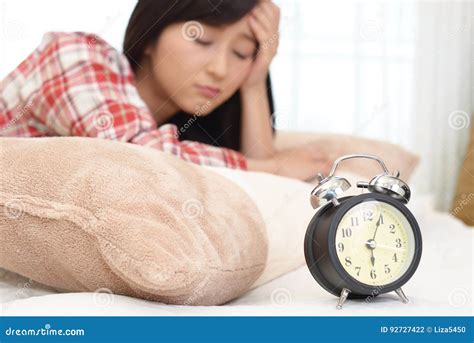 Tired Asian Woman Stock Photo Image Of Facial Adult