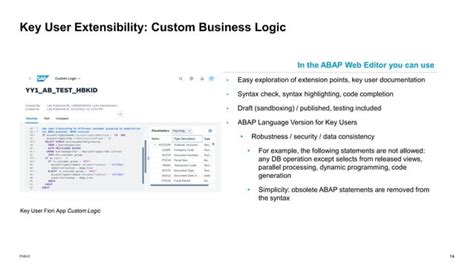Sap S 4 Hana Key User Extensibility Overview Pdf