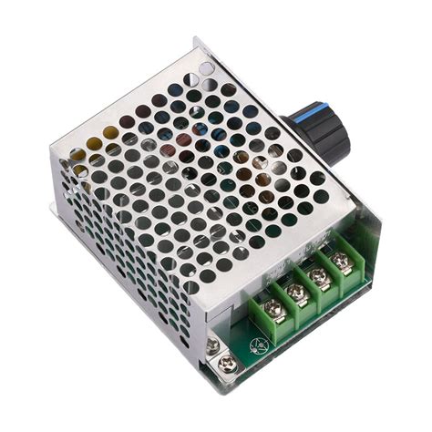 Pwm Dc 브러시 모터 전압 조정기 전위차계 속도 제어 드라이버 스위치 500w Ac220v ~ Dc10 210v