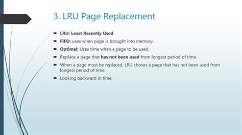 page replacement algorithms pptx