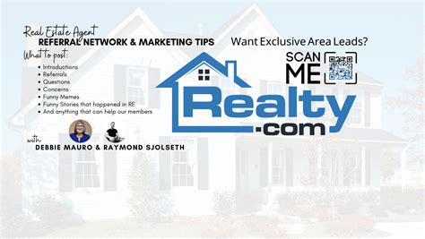 Real Estate Agent Referral Network And Marketing Tips Whats Your