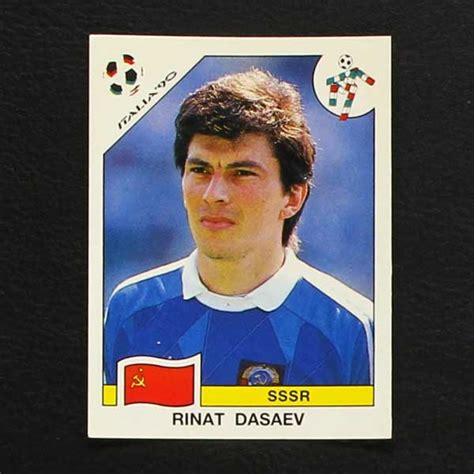 Italia 90 No 134 Panini Sticker Rinat Dasaev Sticker Worldwide
