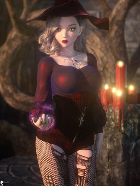October Witch By Lamuserie Hentai Foundry