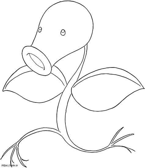 Bellsprout Pokémon Coloring Page