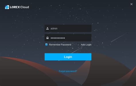 Lorex Cloud Client Desktop App Setup Guide For DVR Cameras Keylink IT