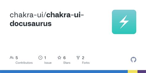 Github Chakra Uichakra Ui Docusaurus