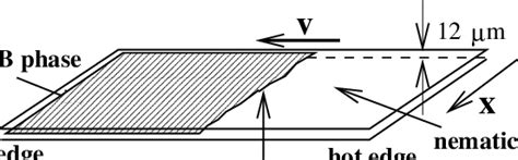 Sketch Of A Thin Sample Directional Solidification Setup Z Axis Of