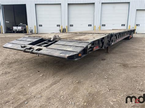 2005 K Line 53 Tridem Scissorneck Lowboy Trailer