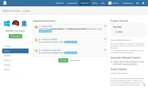 Deploying Aspnet Core To Linux Using Octopus Octopus Deploy