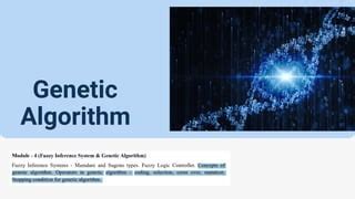 Genetic Algorithm Pdf Genetics Science