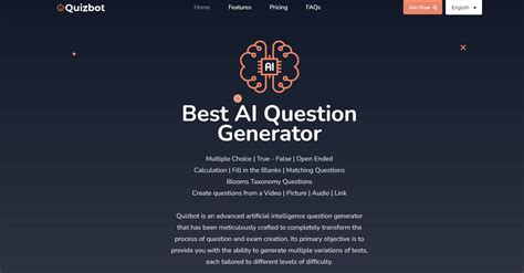 Quizbot Ai Creador De Cuestionarios De Ia Adaptativa Para Educación Y