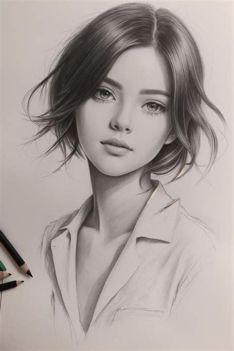 Рисунок карандашом Портрет Рисунки лица Современные художники