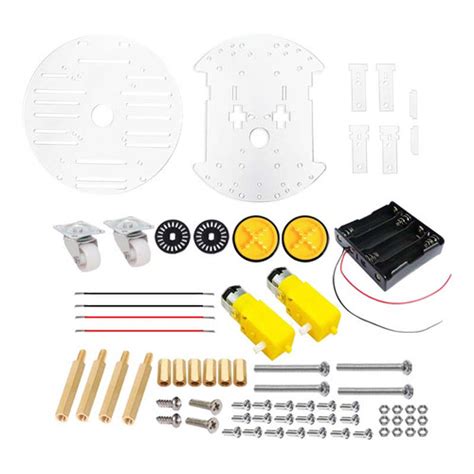 Jual Eelic Asr 2wd Arduino Smart Robot 2wd Diy Perakitan Body Rangka