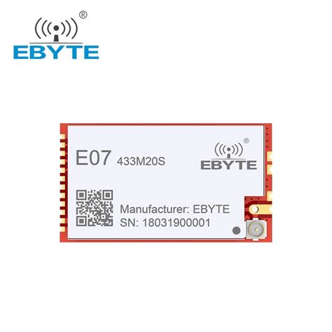 Ebyte E07 433m20s Ti Cc1101 Wireless Transceiver Spi Power Module Iot Module Shop Manufacturer
