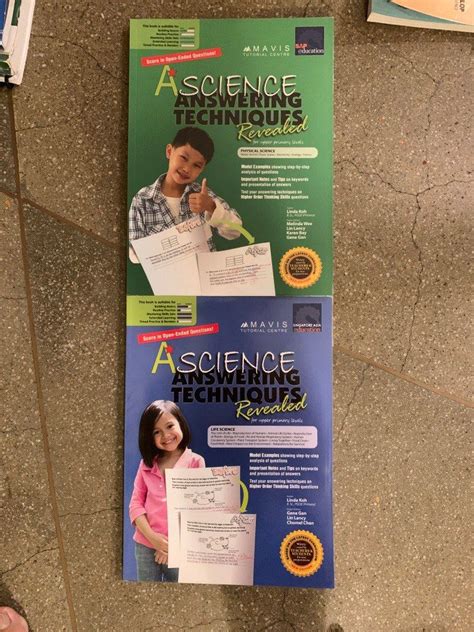 A Star Science Answering Techniques For Psle Hobbies And Toys Books And Magazines Assessment