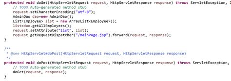 简单的员工管理系统Mysql jdbc Servlet JSP Haoock 博客园