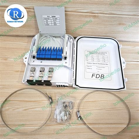 Jual Odp 8 Core Lengkap Spliter Box 1 8 Sc Upc Odp 8 Core Box Jakarta Barat Rumah Network