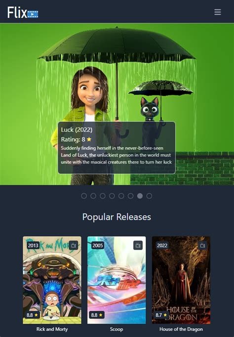 GitHub JoeDGit Flix Flix Is A Movie And TV Show Discovery Tool It Interacts With The TMDb