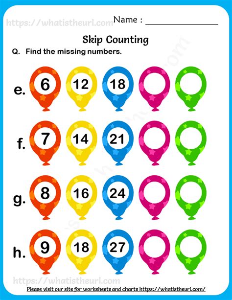 Skip Counting Worksheet Hot Sex Picture