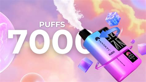 Hayati Rubik 7000 Puffs Prefilled Vape Kit Only £899