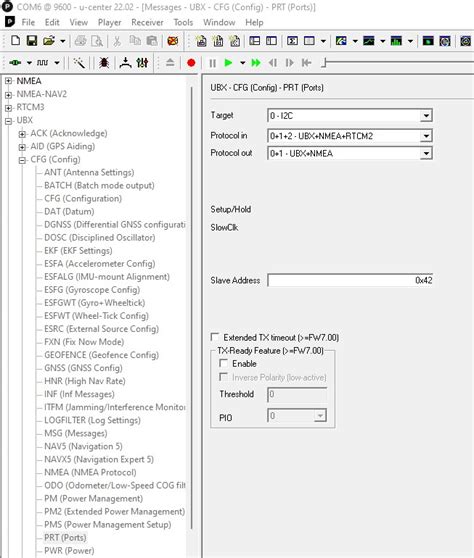 sparkfun ublox library doesn t work with i2c and thing plus c board