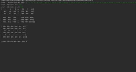 github othi raja python martix 3x3