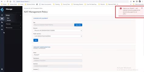 Solved Livecommunity Having An Issue With Nat Extension Cannot Be Enabled For The Device