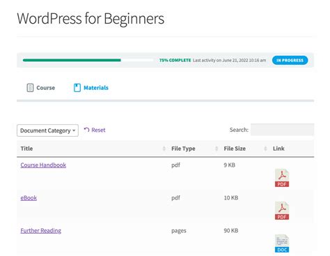How To Add A Searchable Course Materials Library To Learndash