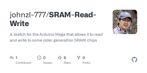GitHub Johnzl SRAM Read Write A Sketch For The Arduino Mega That Allows It To Read And