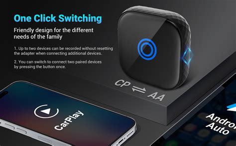 Amazon Com DRERYRIT 2 In 1 Wireless CarPlay And Wireless Android Auto Adapter Wireless Android