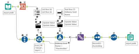 text box and list box combo help please alteryx community