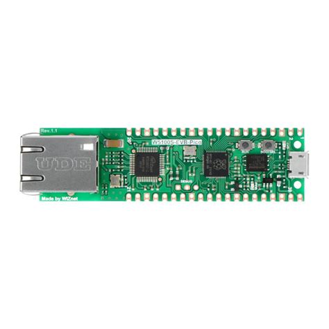 W5100s Evb Pico Board With Rp2040 Microcontroller And Ethernet Wiznet Botland Robotic Shop