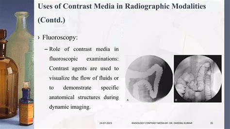 Radiology Contrast Media Pptx