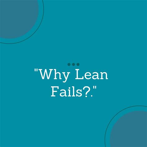 Why Does Lean Management Fail In Many Companies Sachini Dinushika Posted On The Topic Linkedin