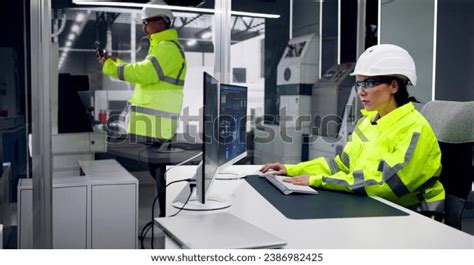 Engineer Operators Using Scada System Industrial Stock Photo Shutterstock