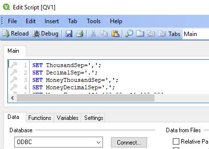 Using ODBC Drivers With QlikView
