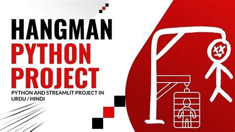 Build A Hangman Game With Python And Streamlit Fun Python Project Tutorial Youtube