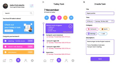 Mobile Apps Task Manager Figma