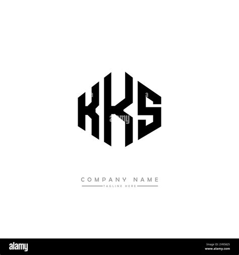 Kks Letter Logo Design With Polygon Shape Kks Polygon And Cube Shape Logo Design Kks Hexagon
