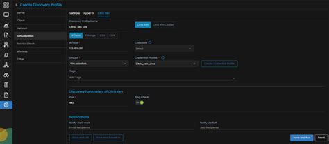 Adding Virtualization Devices For Monitoring Motadata Aiops