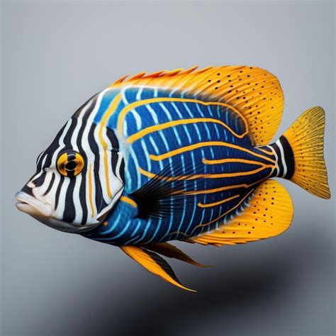 Premium Ai Image Picasso Fish Isolate