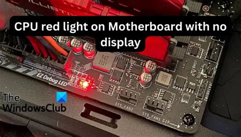 Cpu Led Red Light Clearance