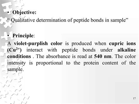 Protein Analysis Methods Pptx Chemistry Science