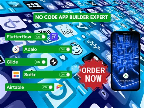 A No Code Webapp In Flutterflow Adalo Softr Io Glide Upwork