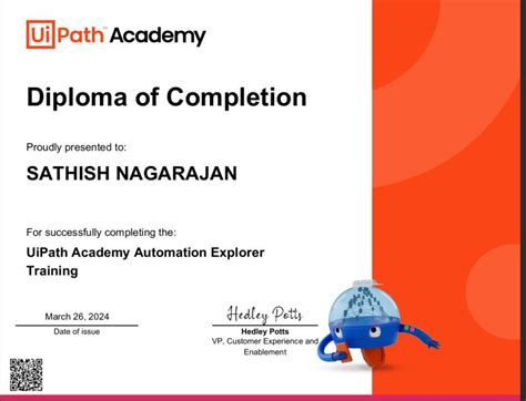 Sathish Nagarajan On Linkedin Im Thrilled To Share That Ive Successfully Completed A Series