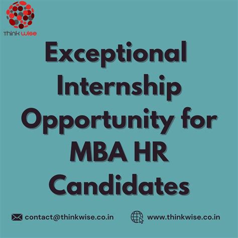 Thinkwise Consulting Llp On Linkedin 🌟 Are You Looking For An Internshiplook No Further We