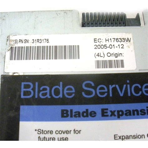 Ibm 8843 01u Hs20 Blade Server