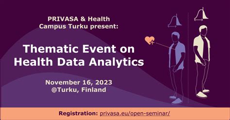 Thematic Event On Health Data Analytics On 16th November Health Campus Turku